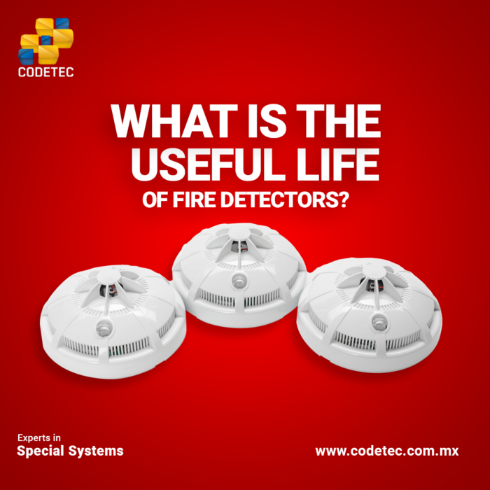 International experts indicate the useful life of fire detectors in 10 ...